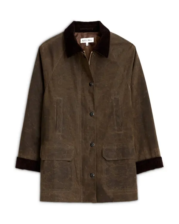 ALEX MILL Chiltern Street Jacket - Brown