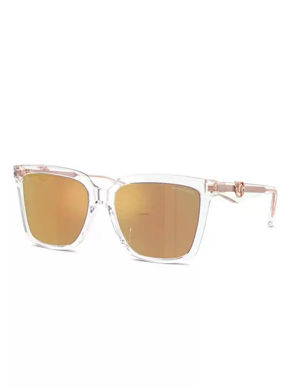 Michael Kors Logo Square Frame Sunglasses