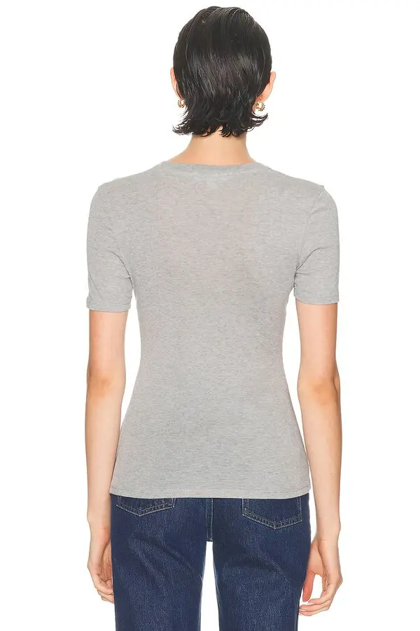NILI LOTAN Elin Top - Heather Grey