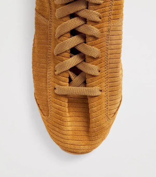 Jacquemus Corduroy Tennis Sneakers - Beige