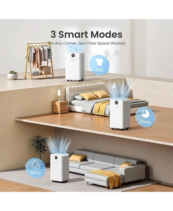 HEATDAZ Chivalz Dehumidifier For Bedroom
