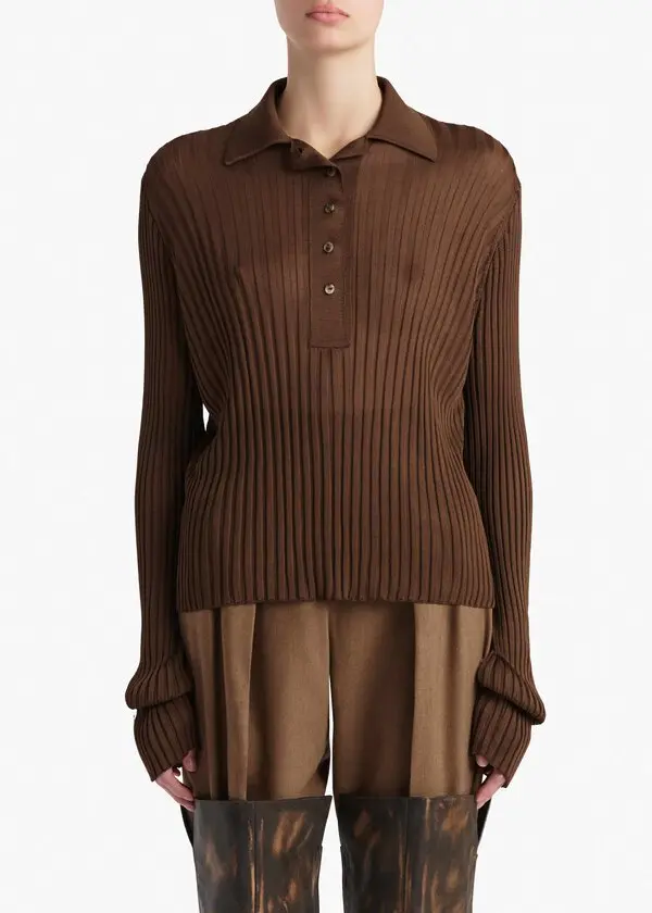 Khaite Vin Top - Bark