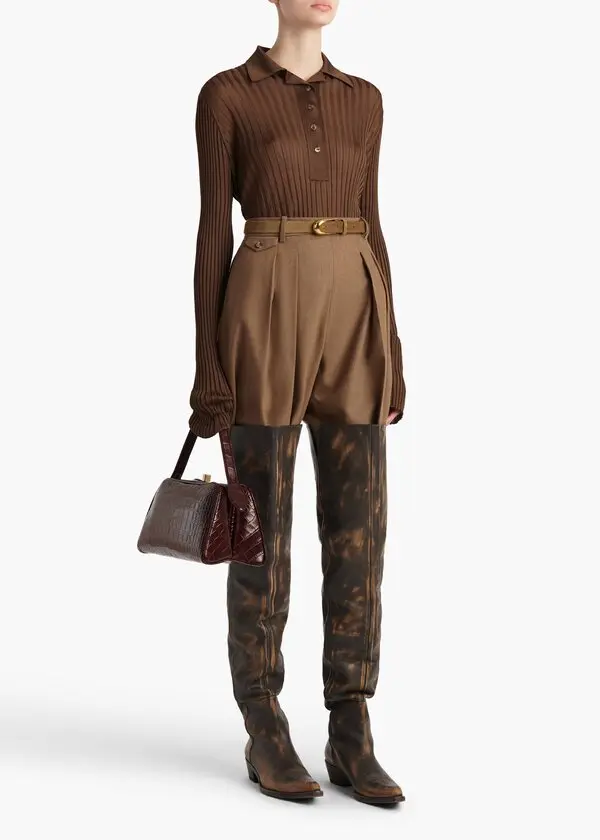 Khaite Vin Top - Bark