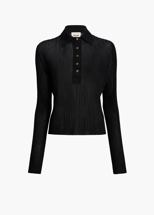 Khaite Vin Top - Black