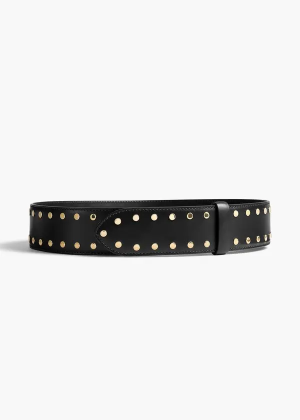 Khaite Theo Waist Belt - Black