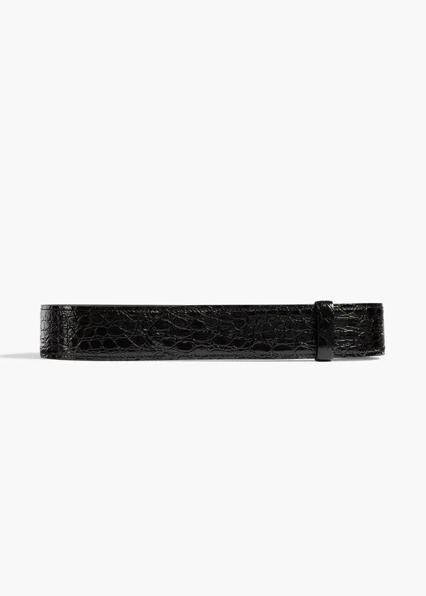 Khaite Theo Waist Belt - Black