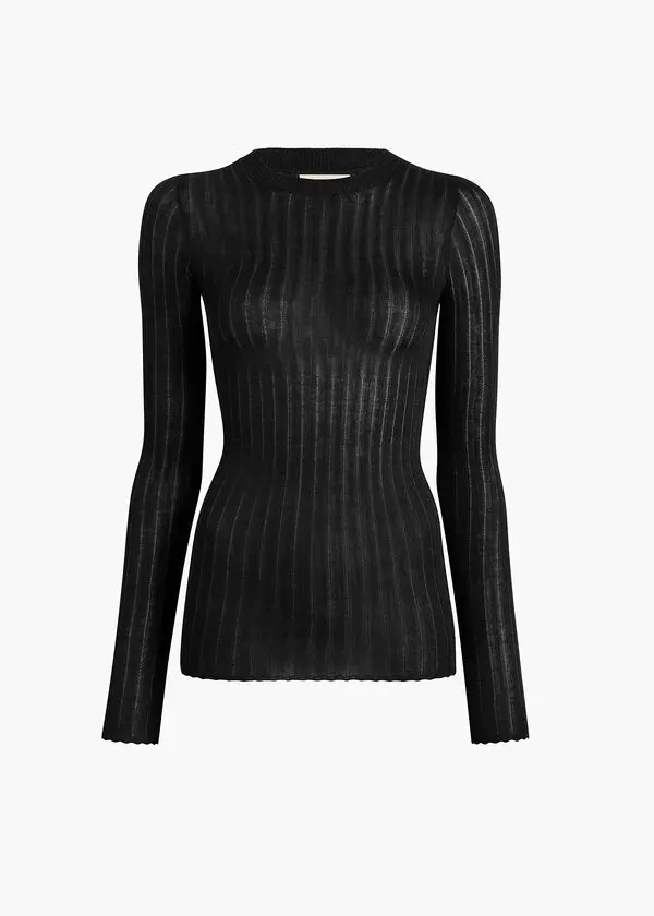 Khaite Elm Top - Black