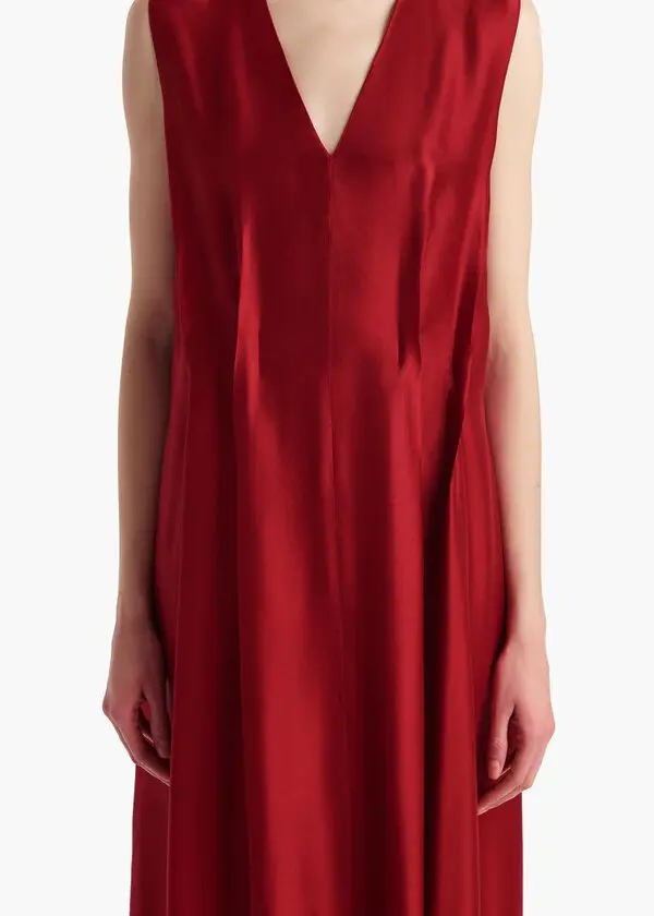 Khaite Syd Fit & Flare Dress