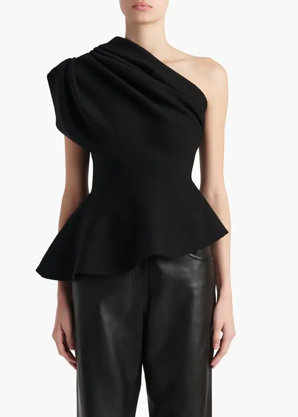 Khaite Aimee Top - Black
