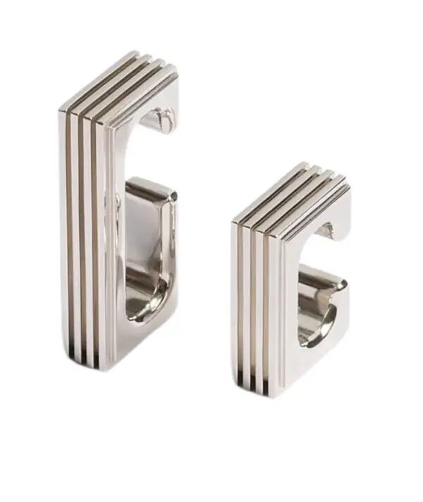 Khaite Empire Ear Cuffs - Silver