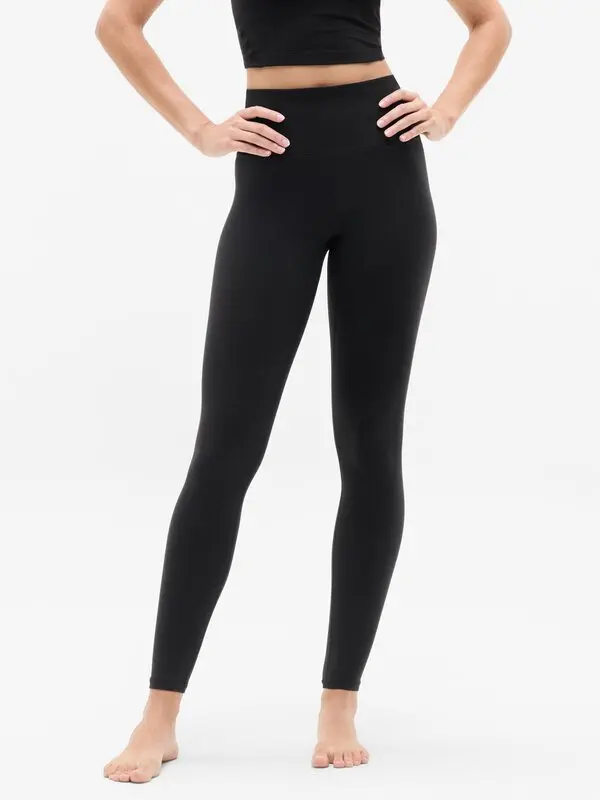 Athleta Elation No Front Seam Legging - Black