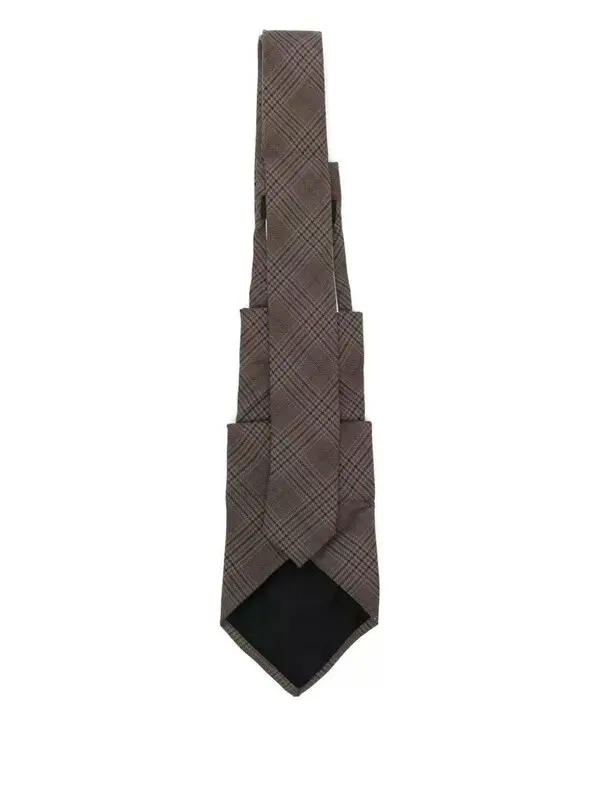 Our Legacy Stripe-printed Tie - Brown