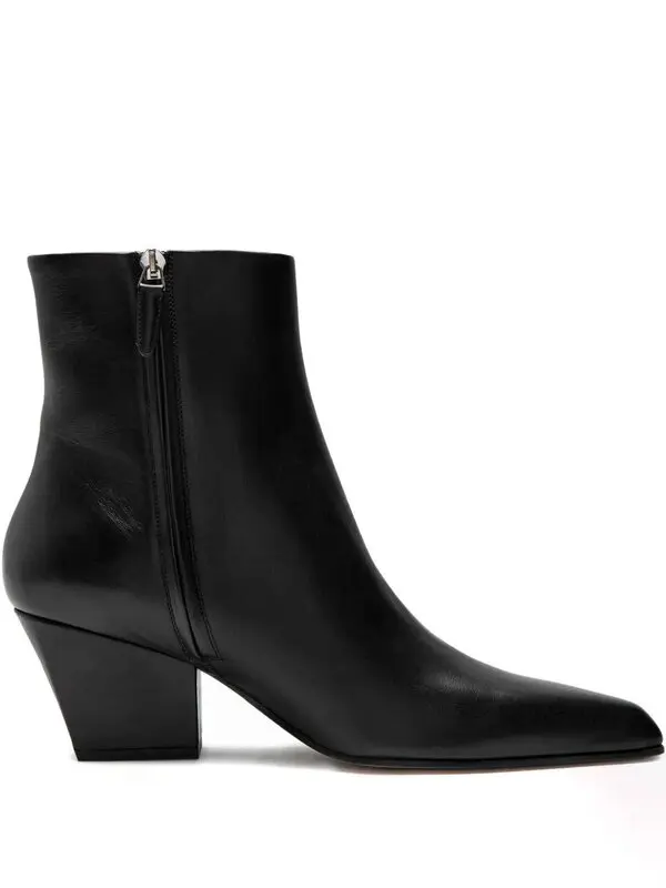 Paris Texas Jane Pointed-toe Block-heel Boots