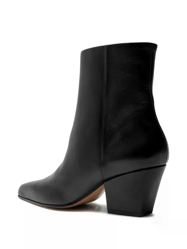 Paris Texas Jane Pointed-toe Block-heel Boots