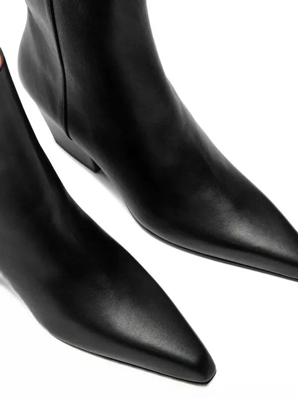 Paris Texas Jane Pointed-toe Block-heel Boots