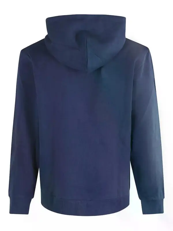 Carhartt Work In Progress Logo-detail Hooded Sweatshirt - Blue