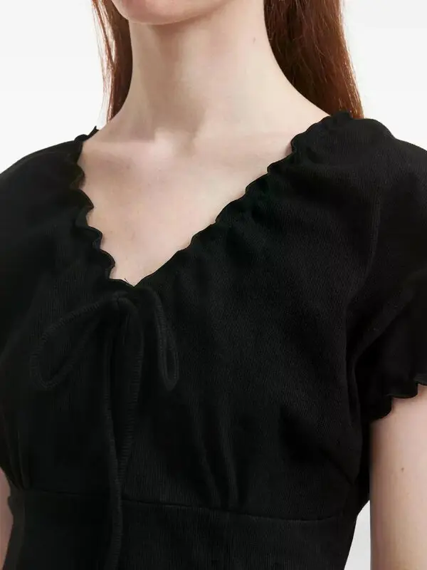 B+AB Frill-neck Mini Dress