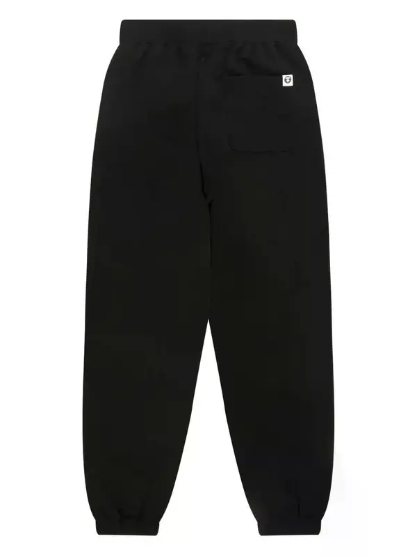 A BATHING APE Embroidered Logo Drawstring Trousers