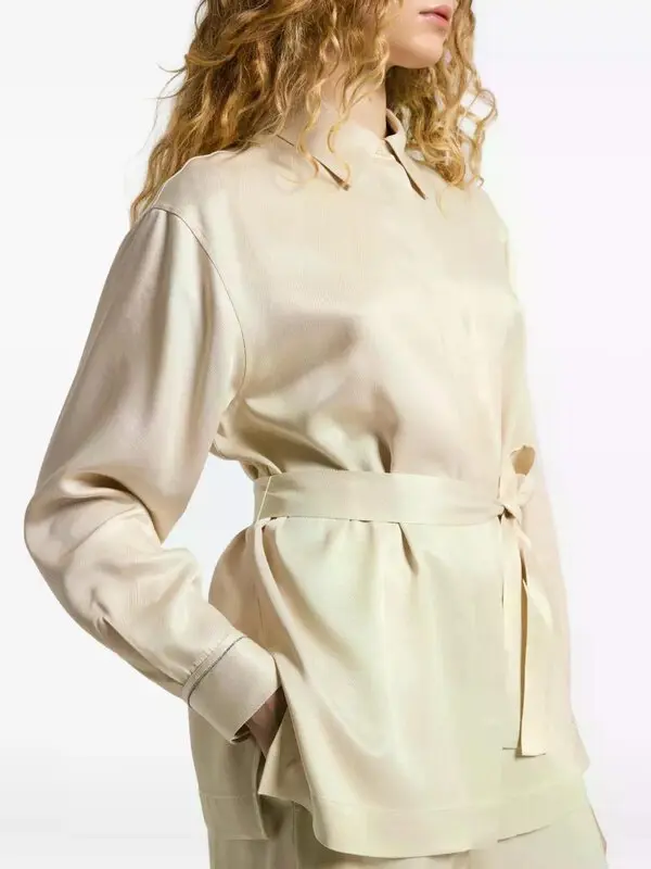 Peserico Belted Shirt