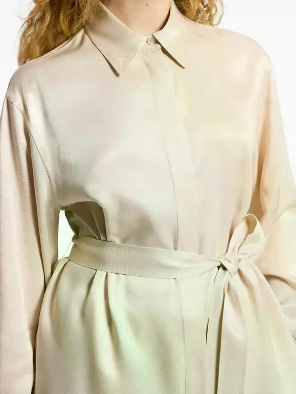 Peserico Belted Shirt