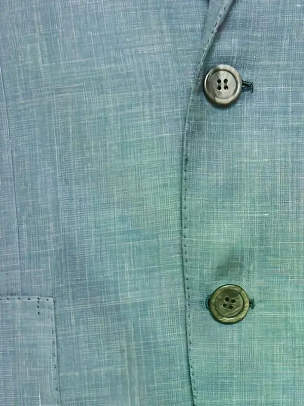 Brioni Single-breasted Blazer - Blue