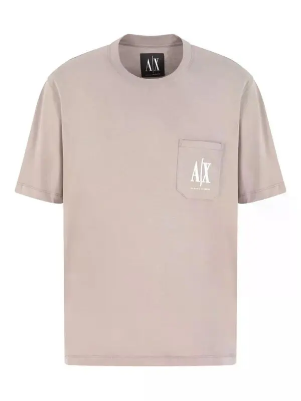 Armani Exchange Patch-pocket Logo-print T-shirt