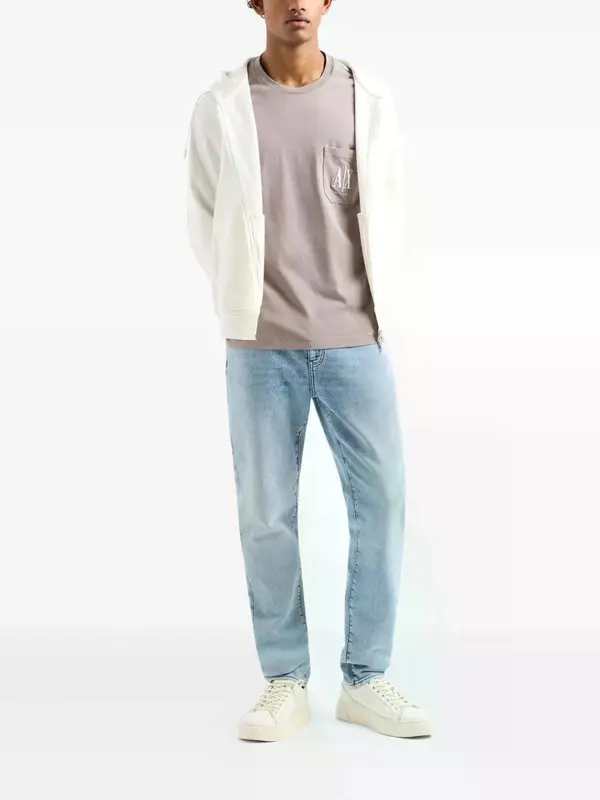 Armani Exchange Patch-pocket Logo-print T-shirt