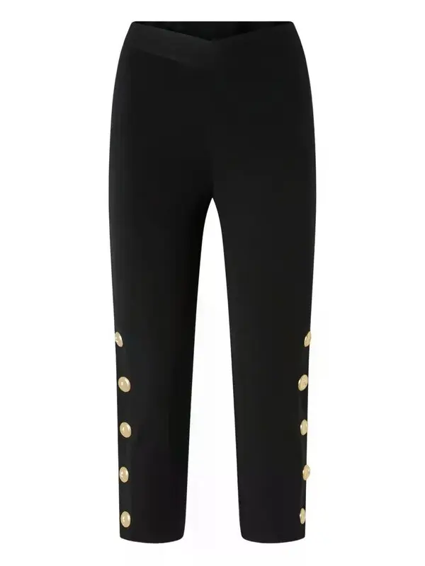 Pinko Button-embellished Trousers