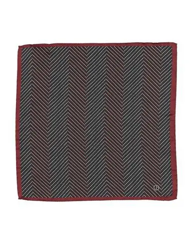 Giorgio Armani Silk Pocket Square - Red