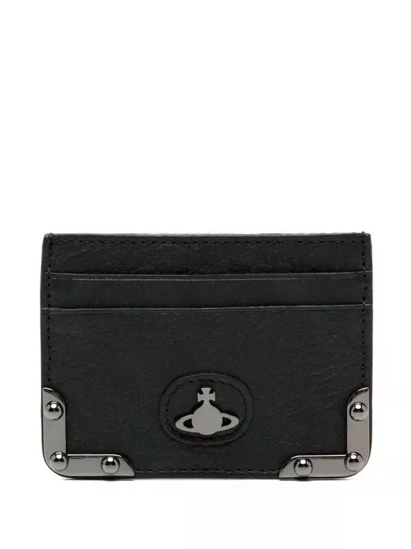 VIVIENNE WESTWOOD Flat Orb Cardholder - Black