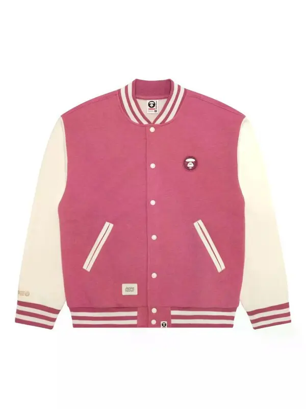 AAPE BY *A BATHING APE Logo-patch Bomber Jacket