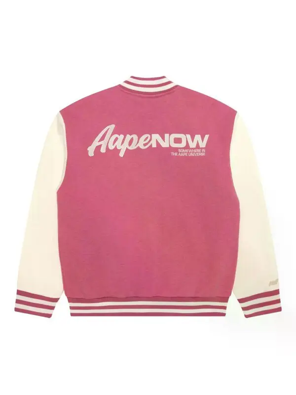 AAPE BY *A BATHING APE Logo-patch Bomber Jacket