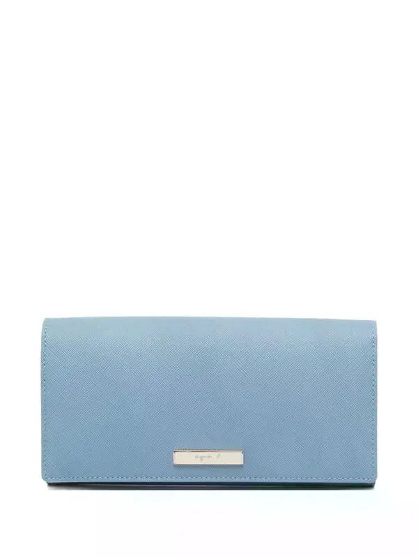 AGNÈS B. Logo-plated Wallet - Blue