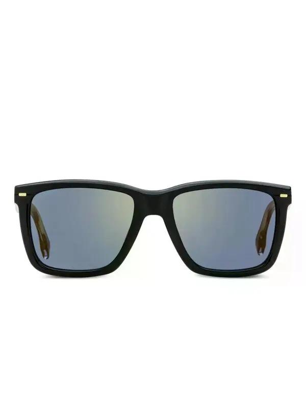 BOSS Rectangle Frame Sunglasses - Black