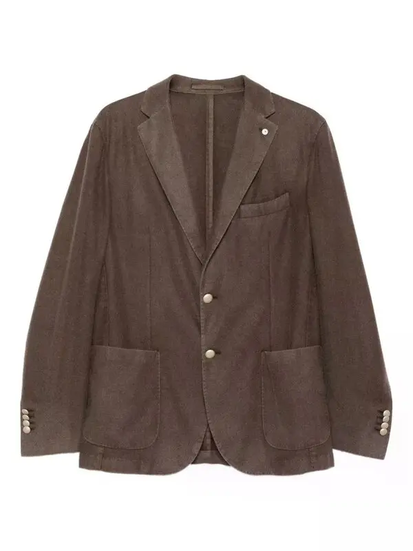 L.B.M. 1911 Patch-pocket Blazer - Brown