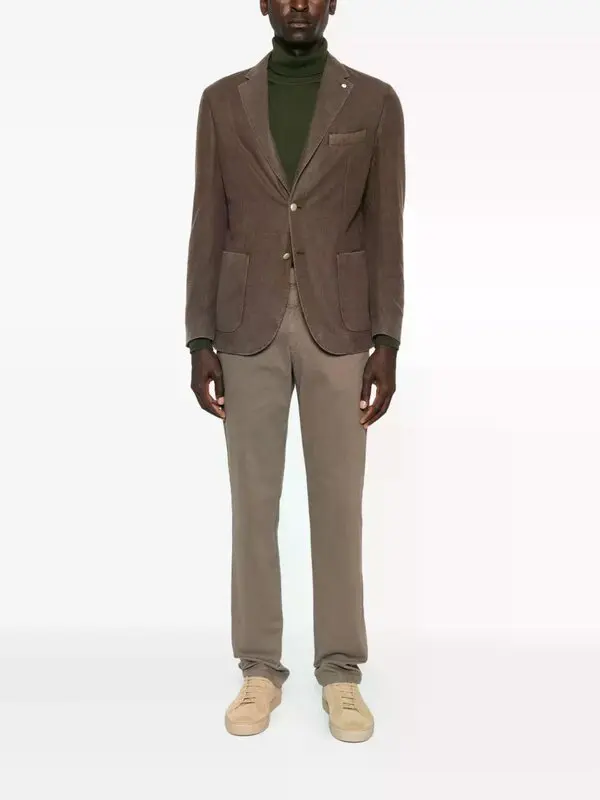 L.B.M. 1911 Patch-pocket Blazer - Brown