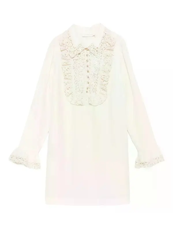 Zimmermann Ruffle-trim Mini Dress
