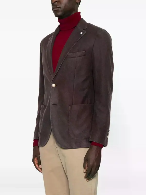 L.B.M. 1911 Patch-pocket Blazer - Brown