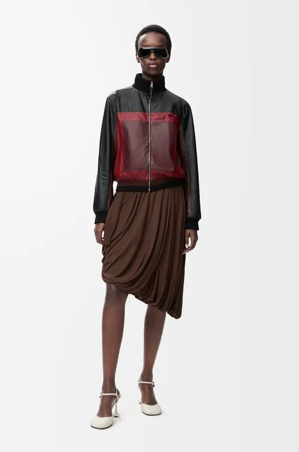 Loewe Cropped Nappa Lambskin Jacket