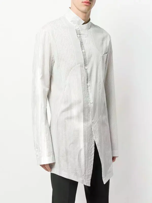 LOST & FOUND RIA DUNN Asymmetric Button-down Shirt