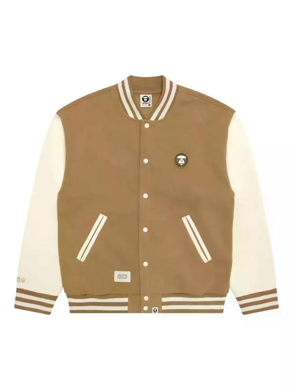 AAPE BY *A BATHING APE® Logo-patch Bomber Jacket