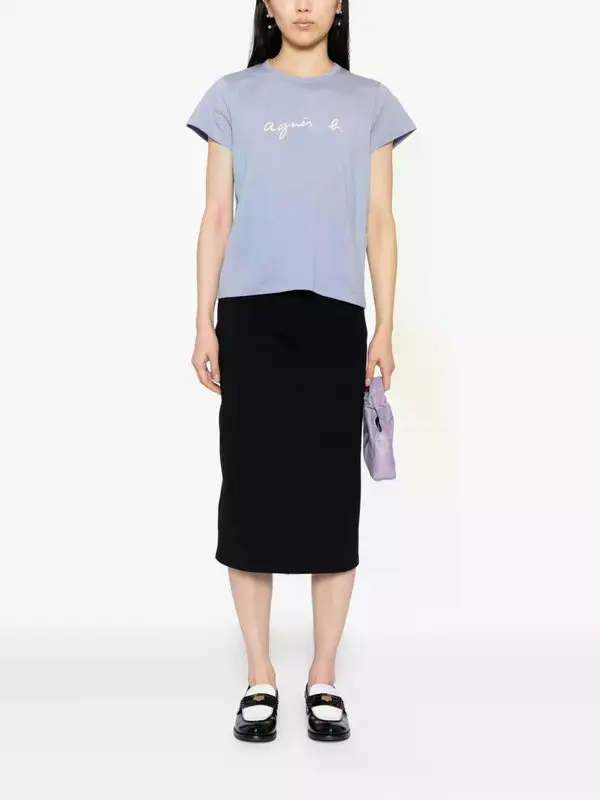 AGNÈS B. Logo-printed T-shirt
