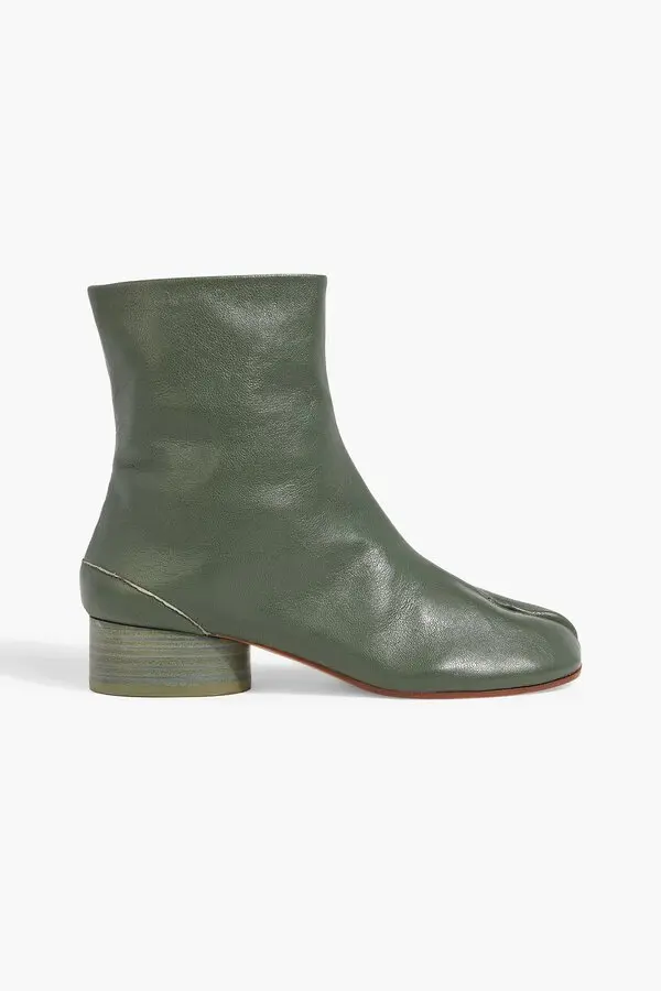 MAISON MARGIELA Tabi Leather Ankle Boots