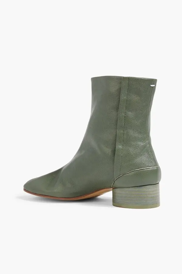 MAISON MARGIELA Tabi Leather Ankle Boots