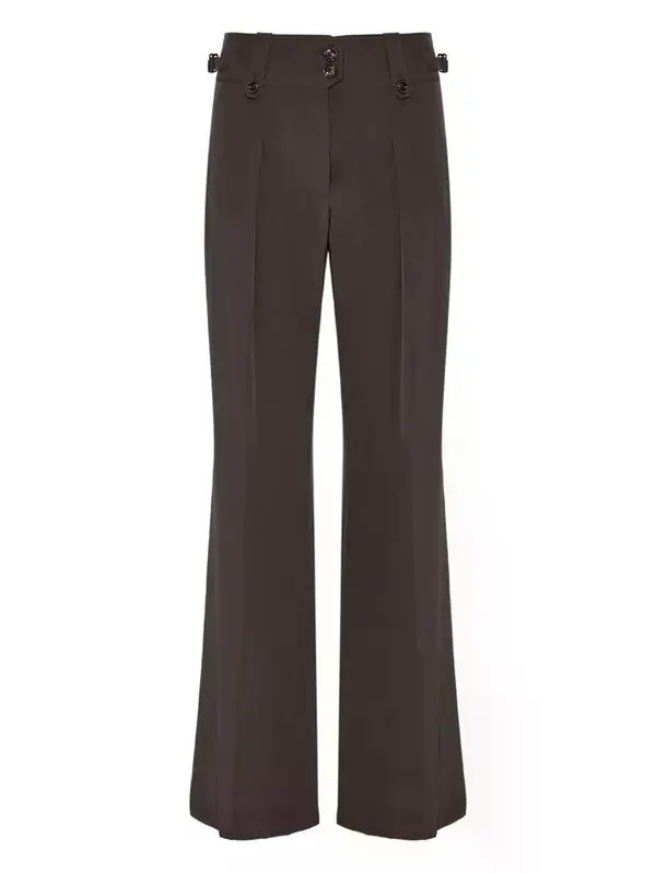 TOM FORD Button-detailed Silk Trousers
