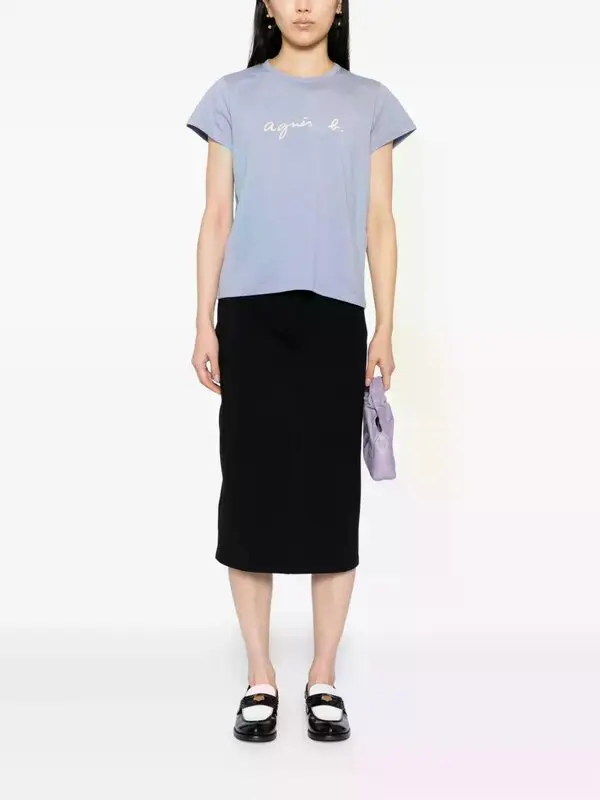 AGNÈS B. Straight-cut Skirt