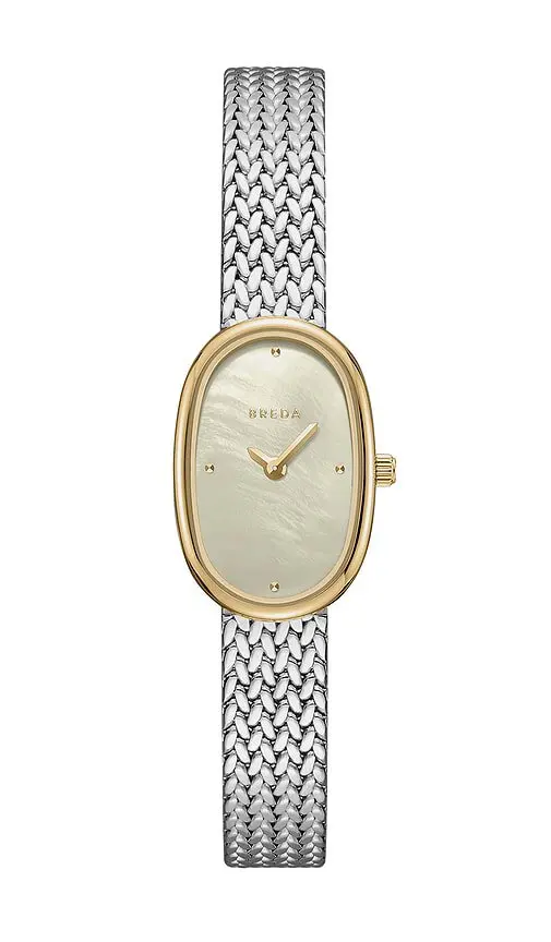BREDA Small Jane Watch - Two Tone