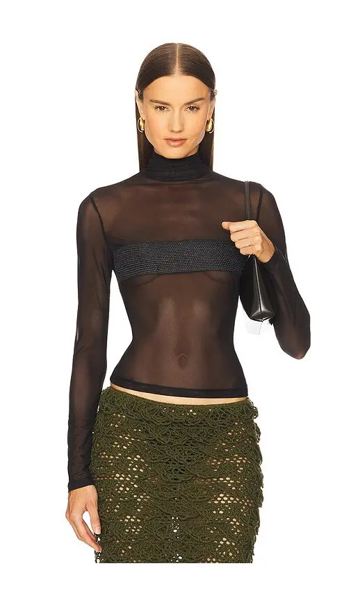 NASTYAMASHA Mesh Top