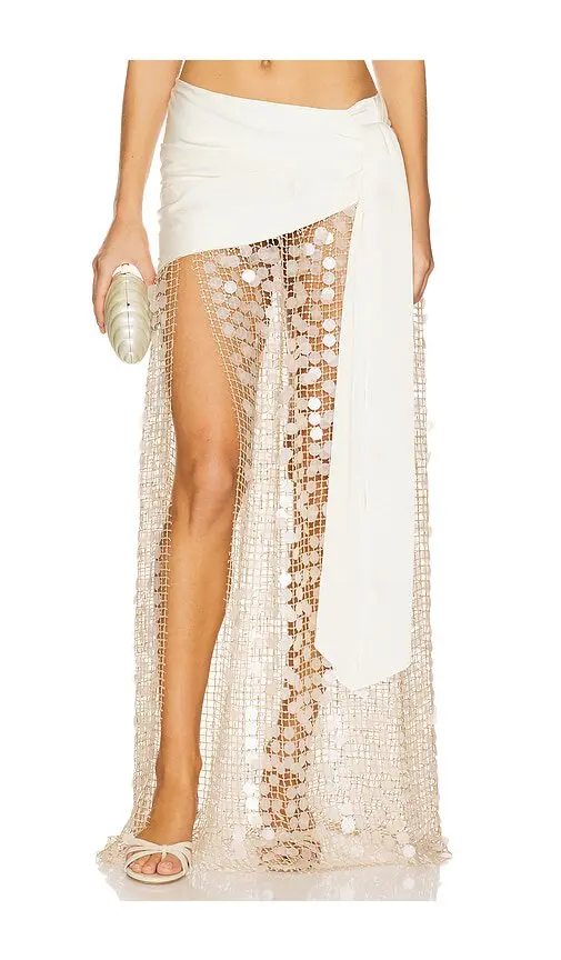LOVERS AND FRIENDS Mayra Maxi Skirt - Ivory