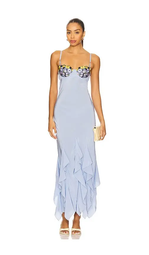 FLEUR DU MAL Eden Gown - Cloud